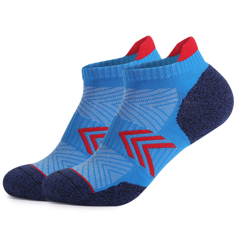 Hywell™ | Coolmax® Elite Cushioned Running Ankle Socks - Blue / M / 1 ...
