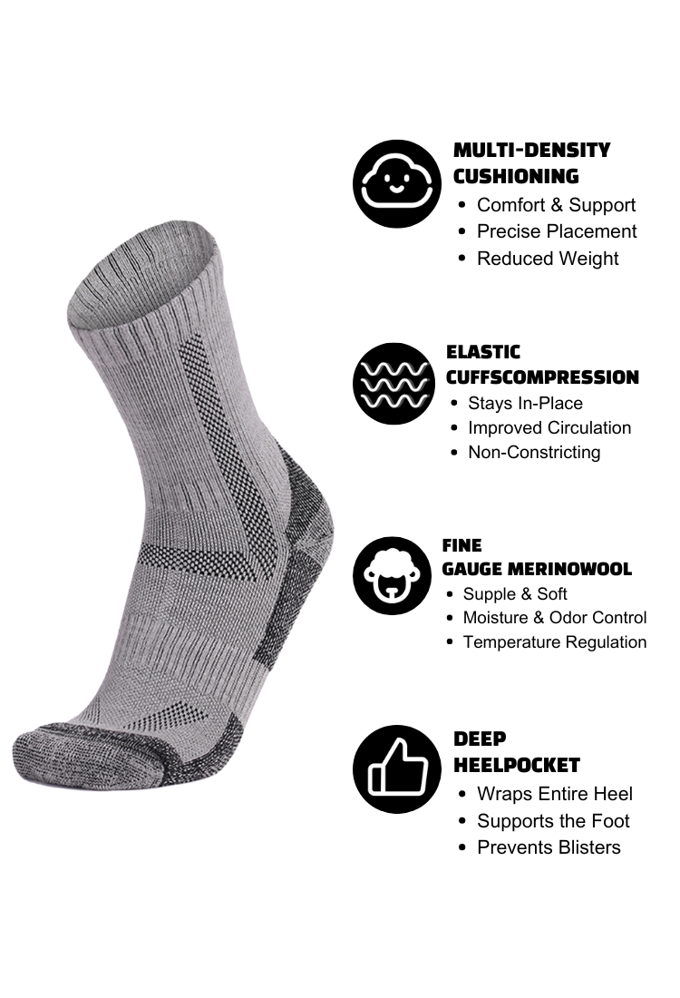 Hywell™ Compression Socks – Padded, Breathable & Arch Support